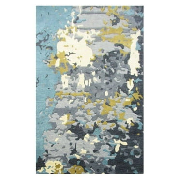 Rizzy Home MO004B Gray 9' x 12' Hand-Tufted Area Rug - Walmart.com
