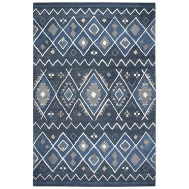 Rizzy Home VN9451 multi 6'6" x 9'6" Hand-Tufted Area Rug - Walmart.com