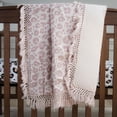 Rizzy Home Tatum Blush/Natural Leopard Print Cotton/Polyester Toddler ...