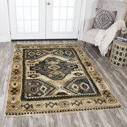 Rizzy Home XE7045 Beige 8' x 10' Power-Loomed Area Rug - Walmart.com