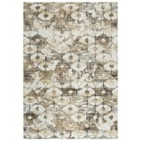 Rizzy Home XI7275 Ivory 5'2" x 7'3" Power-Loomed Area Rug - Walmart.com