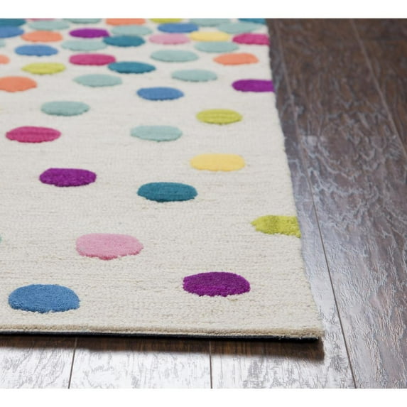 Rizzy Playground Hand-Tufted Ivory Area Rug - Walmart.com
