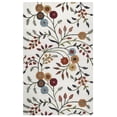 Rizzy Rugs Dimensions Area Rug DI1466 Ivory Floral Flowers 9' x 12 ...