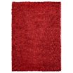 8x10ft Thick Pile Living Room Rug, Dark Red Light Red, Large Geometric ...