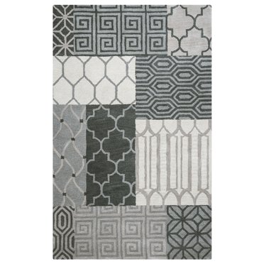 Rizzy Home Bristol Collection 5'3" X 7'6" Rug - Walmart.com