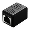Rj45 Ethernet Female To Female Connector Adapter Coupler Cable Extender ...