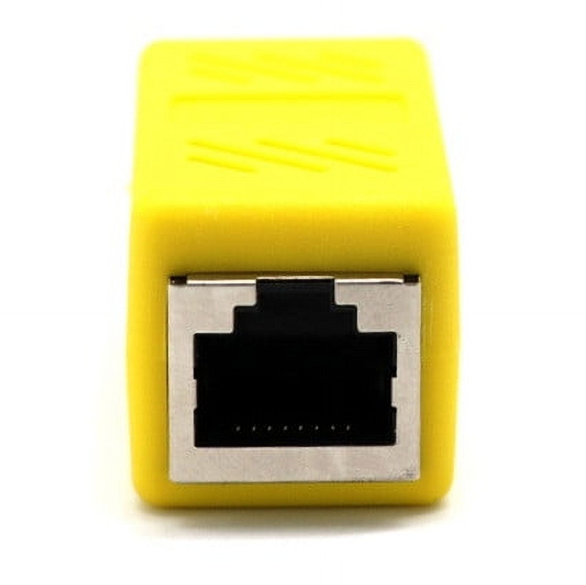 Rj45 Female to Female Ethernet Adapter, Extend Network Cable, Plug and ...