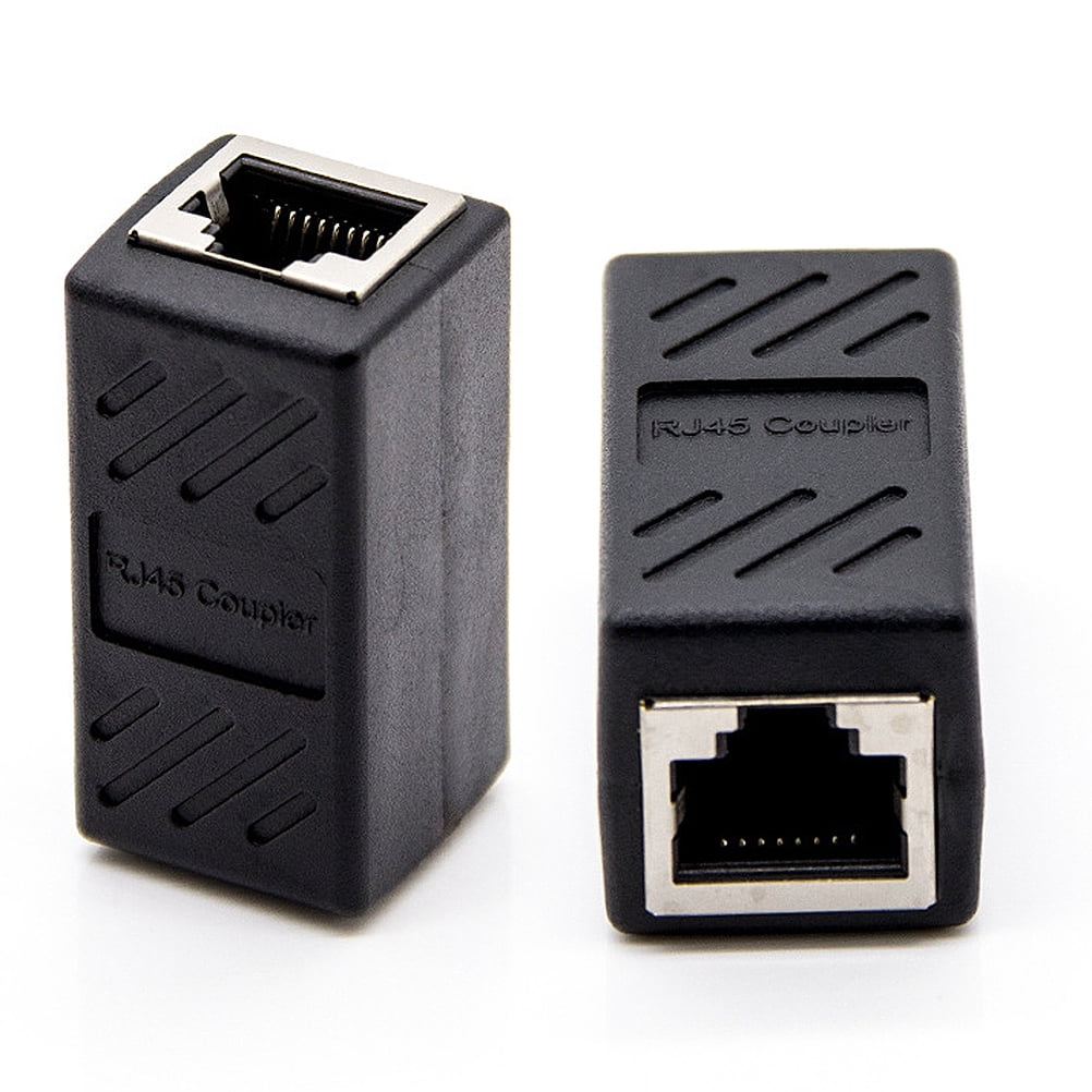 Amosfun internet cable connector Network LAN Connector ABS 2pcs ...