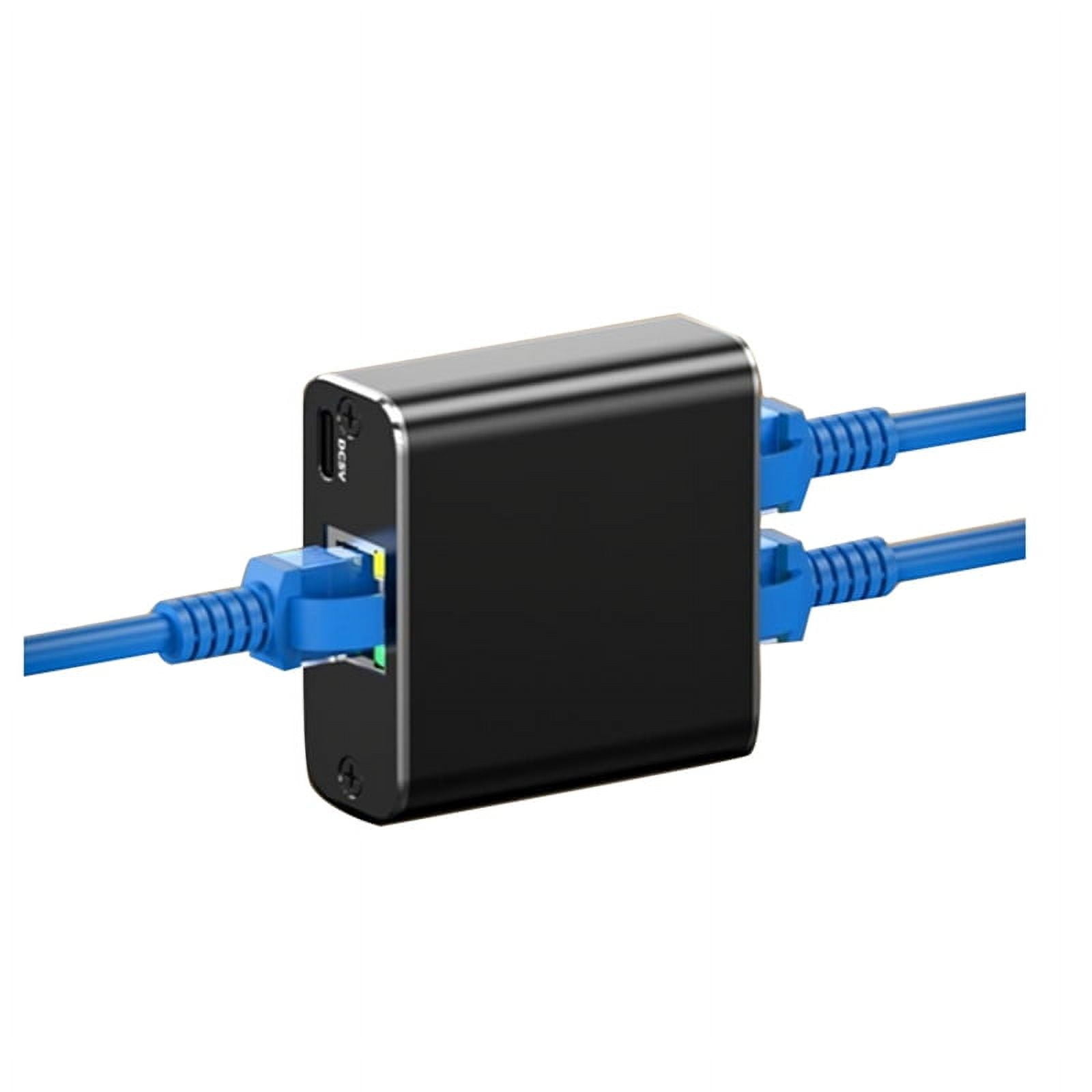 NEW Rj45 Splitter 1 to 2 Gigabit Ethernet Adapter Internet Network ...