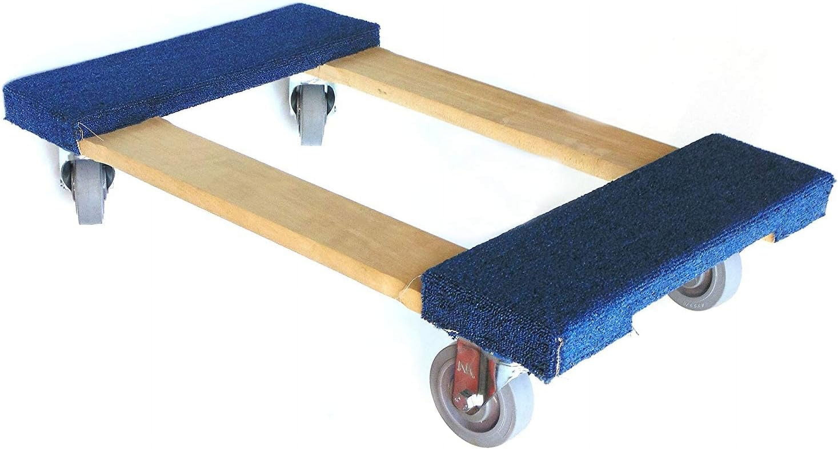 Rk Safety Dolly Cart, 30"X17" Hardwood Furniture Dolly, 1200lbs ...