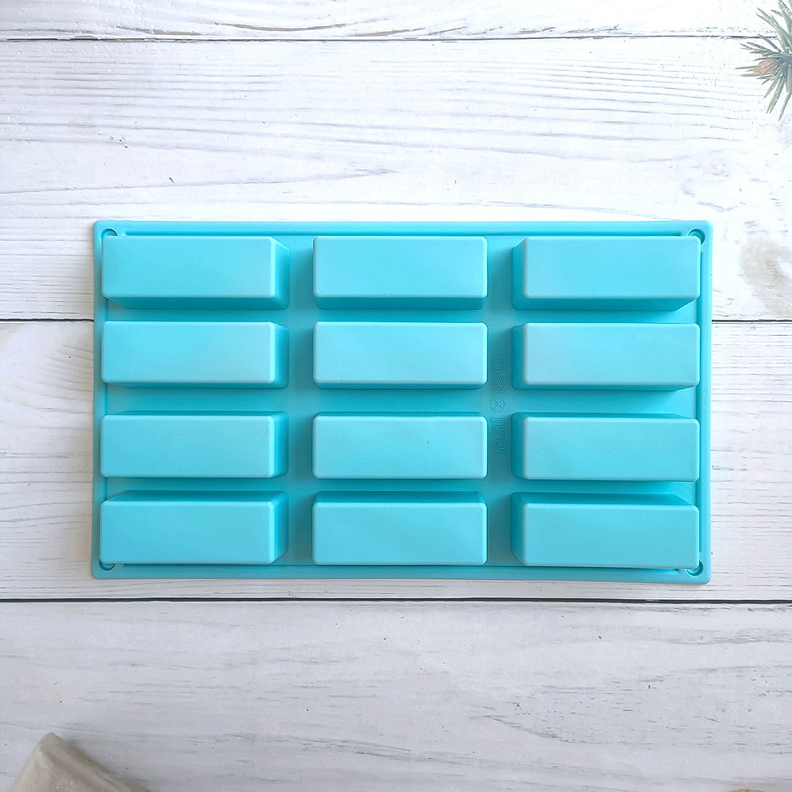 Rkxzt 12 Cavities Deep Chocolate Bar Mold,Silicone Chocolate Bar Mold ...