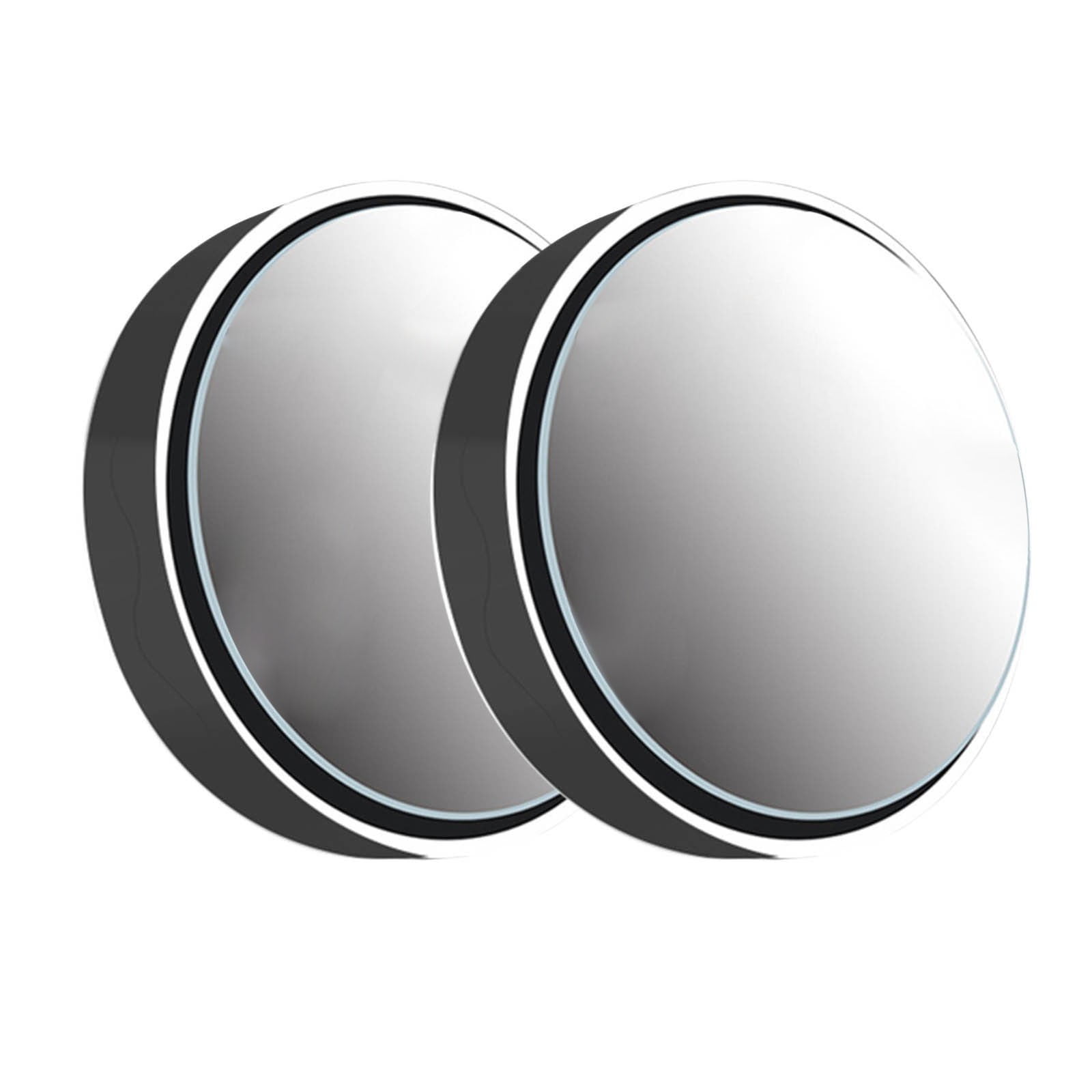Rkxzt 2 Pack Blind Spot Mirror, 2 Inch Round 360° Angle Adjustable HD ...