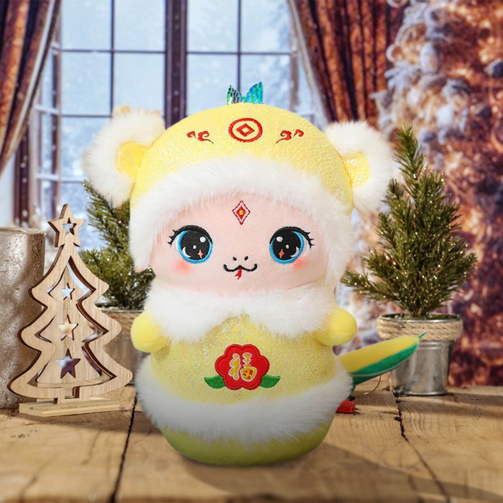 Rkxzt 2025 Year of the Snake Plush Doll – Zodiac Snake Plush Toy, Snake ...