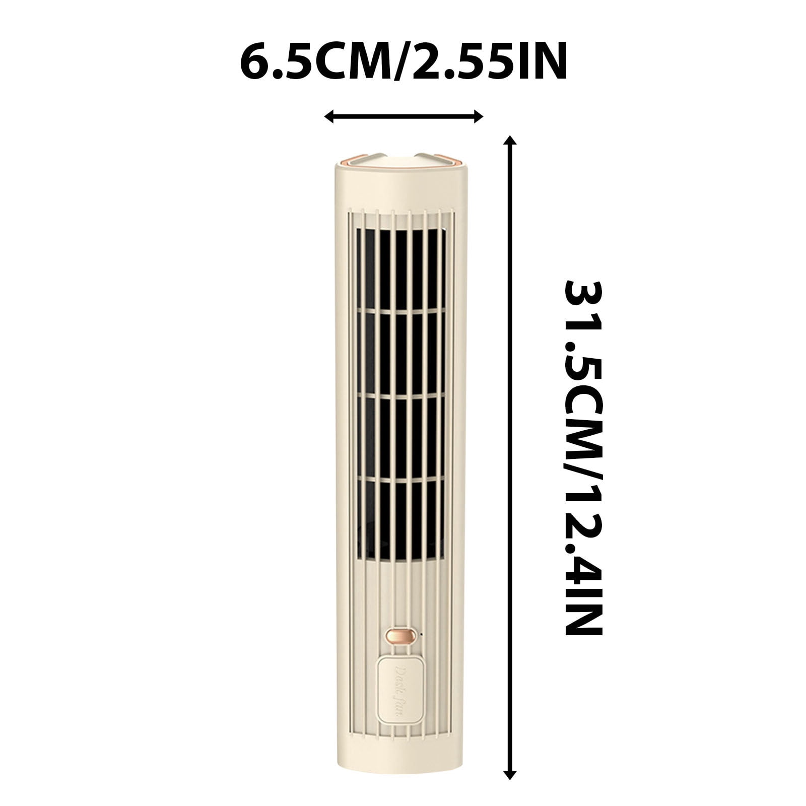 Rkxzt A Fan,Desktop Tower Fan with Remote Control USB Charging Silent ...