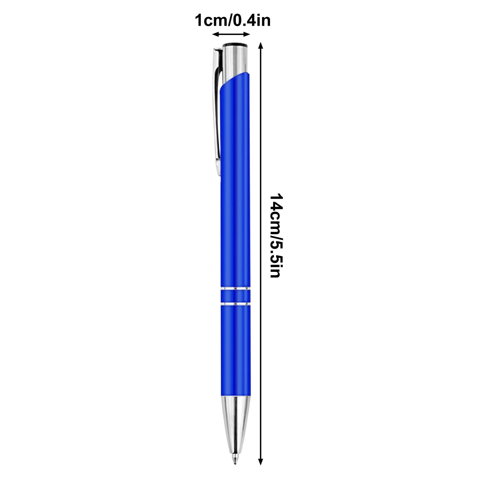 Rkxzt Ballpoint Pen,Telescopic Ballpoint Pen Metal Retractable Office ...