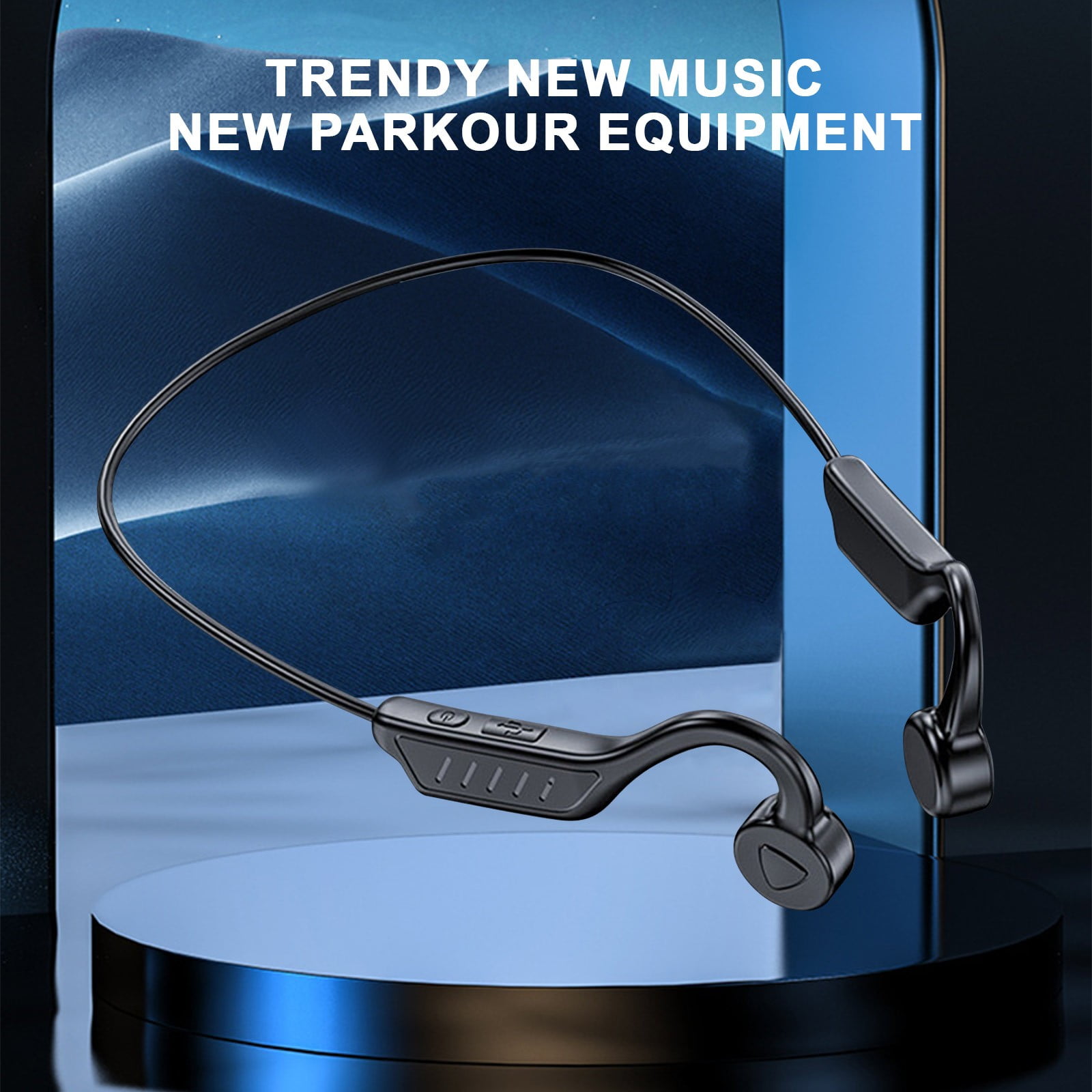 Rkxzt Bluetooth Headset 1PC BL15 Conduction Bluetooth Headphones ...