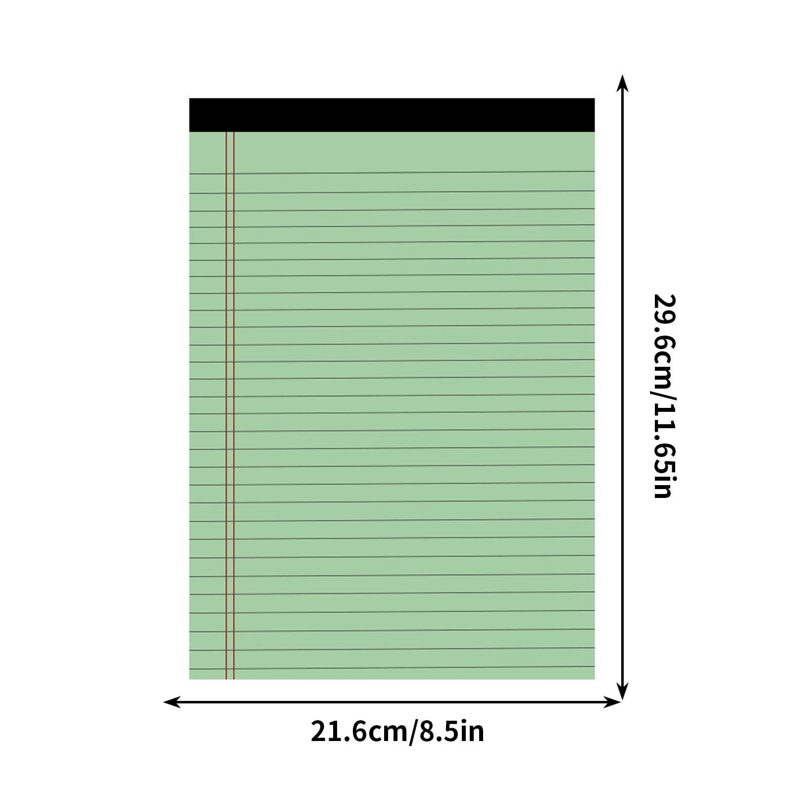 Rkxzt Book,A4 Horizontal Line Tear-Off Notepad 50 Pages Memo Planner ...