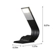 Rechargeable Book Light 9 LED Clip-on Reading Light 3 Color Temperature ...