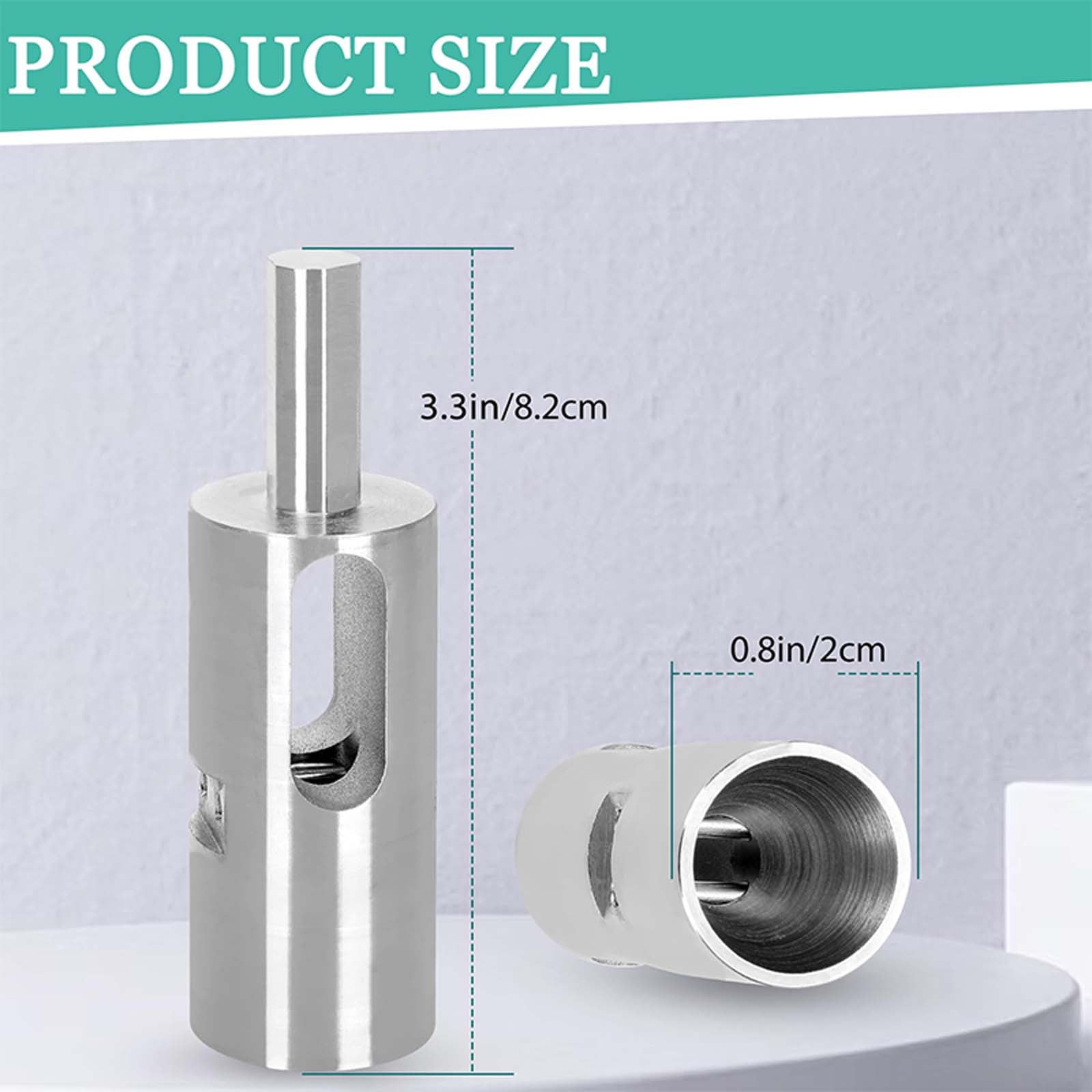 Rkxzt Cable Tie,9-Gauge Fence Wire Twister Tool for 3-Jaw Drill Chuck ...