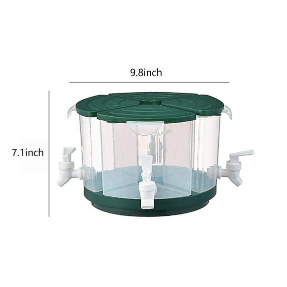 Rkxzt Cold Water Kettle 360° Rotating Plastic Beverage Dispenser with ...