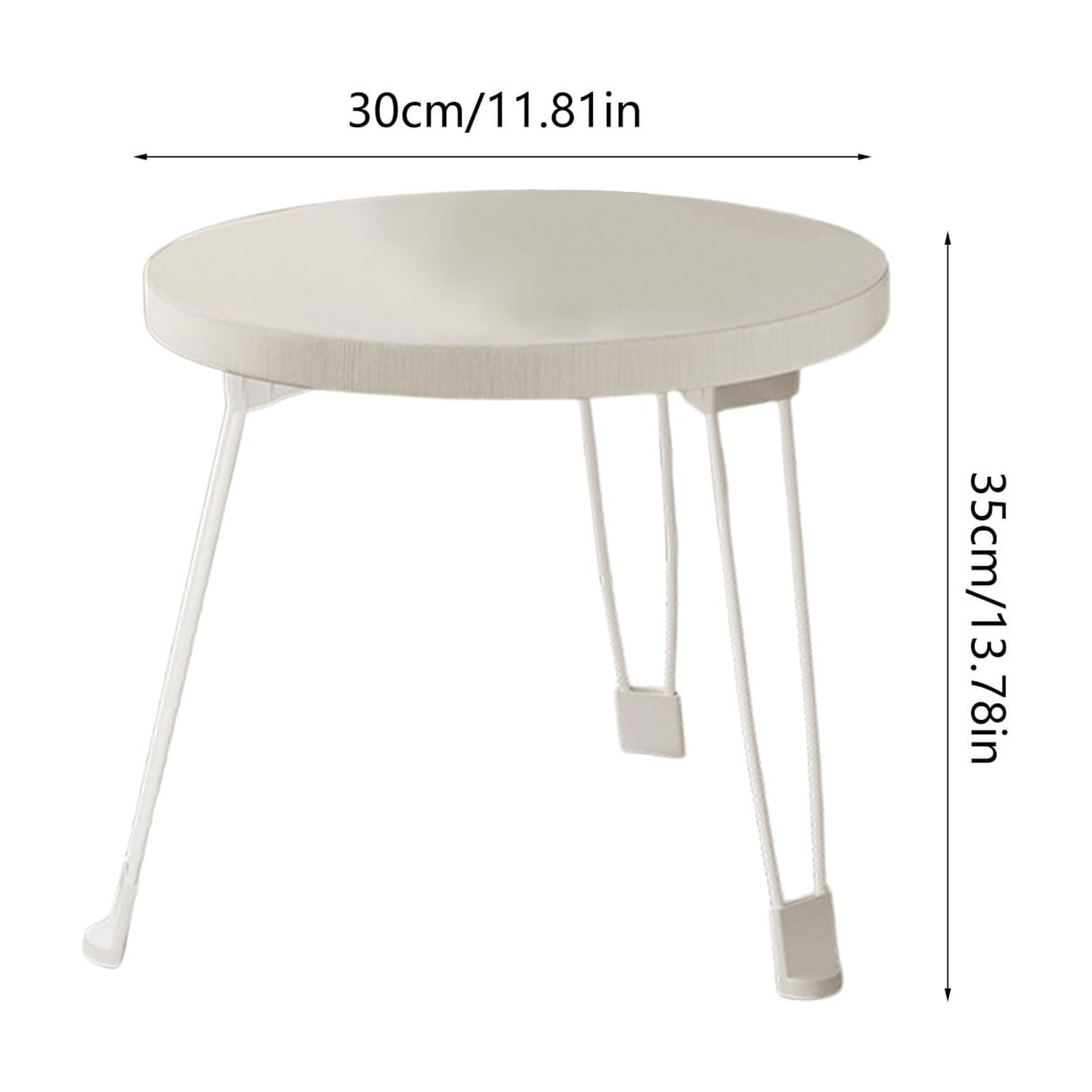Rkxzt Composite Board Small Table 1PC Foldable Laptop Table with Non ...