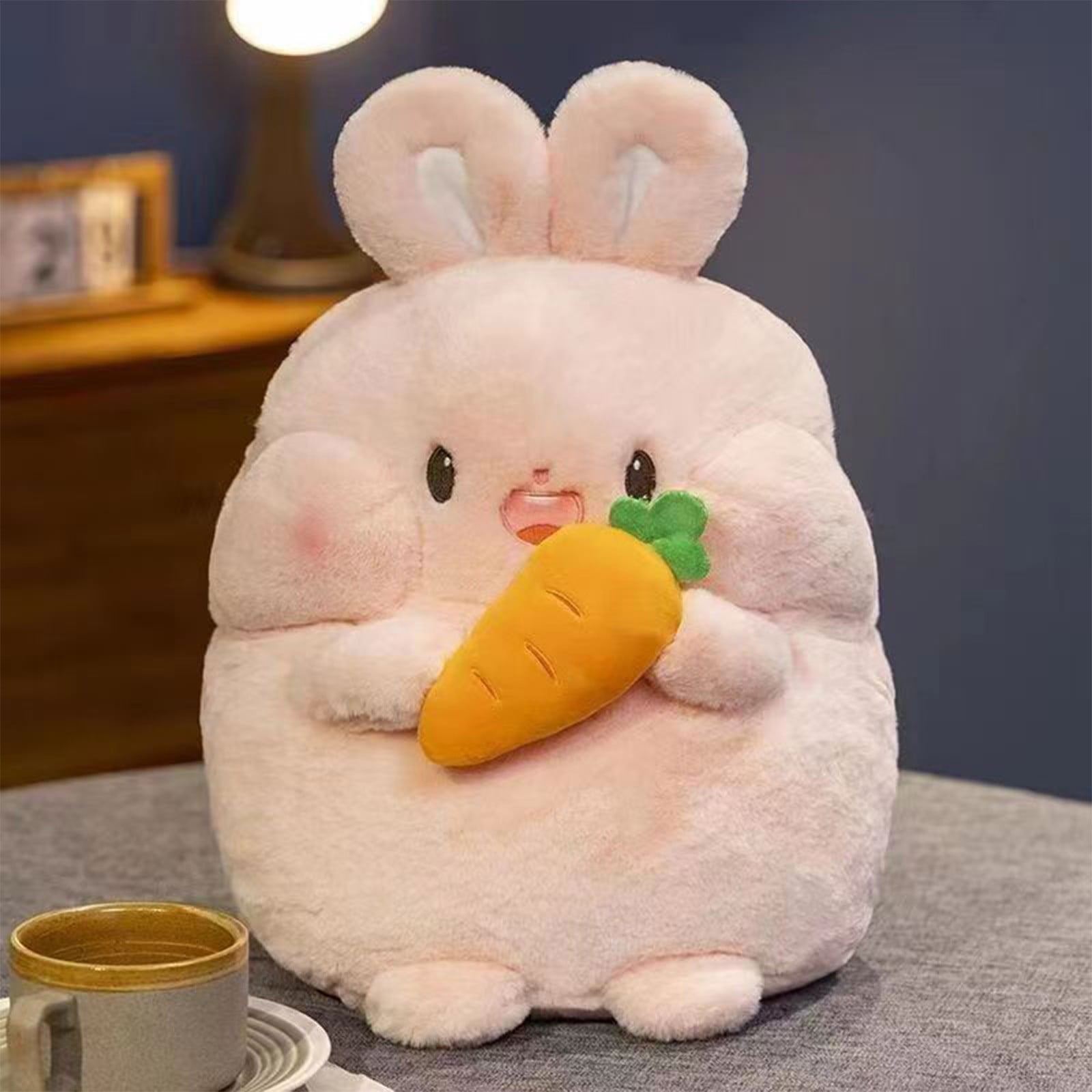 Rkxzt Cute Bunny Toy – Plush Rabbits Doll, Cute Carrot Bunny Doll ...