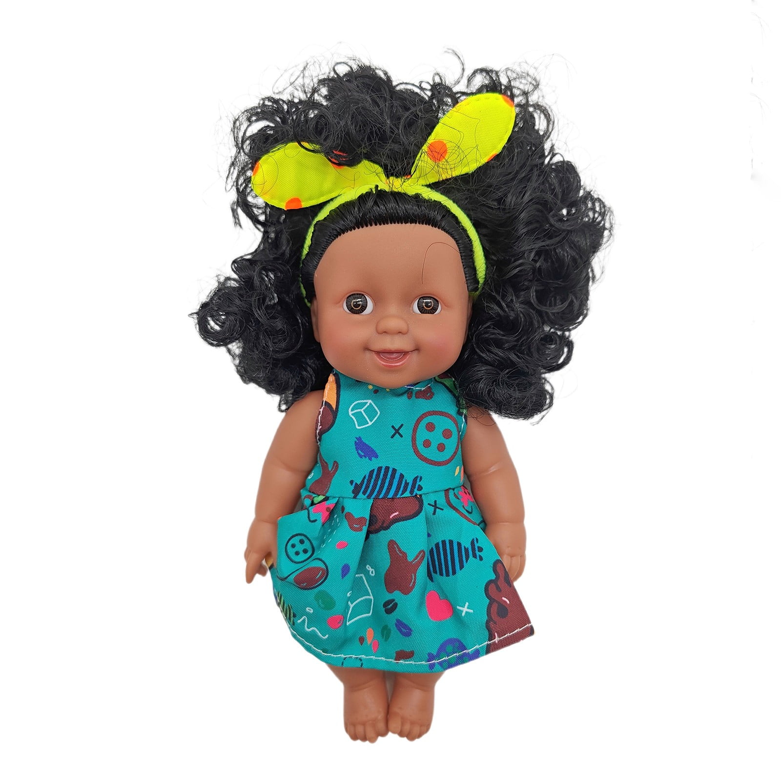 Rkxzt Doll Baby,7-inch Mini Enamel Doll with Removable Clothes for ...