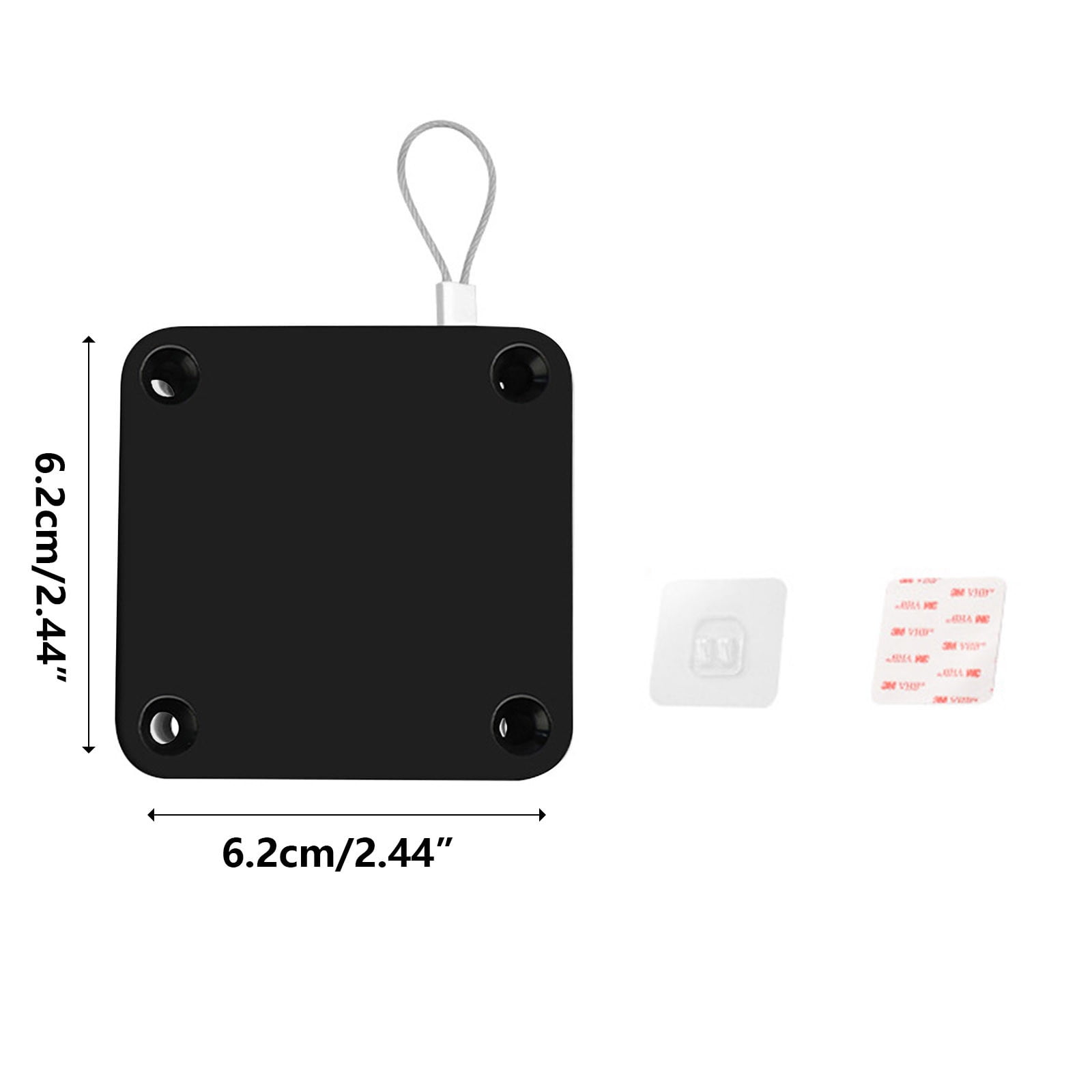 Rkxzt Door Closers Automatic Return Door Closer 1200g Tension No-Hole ...