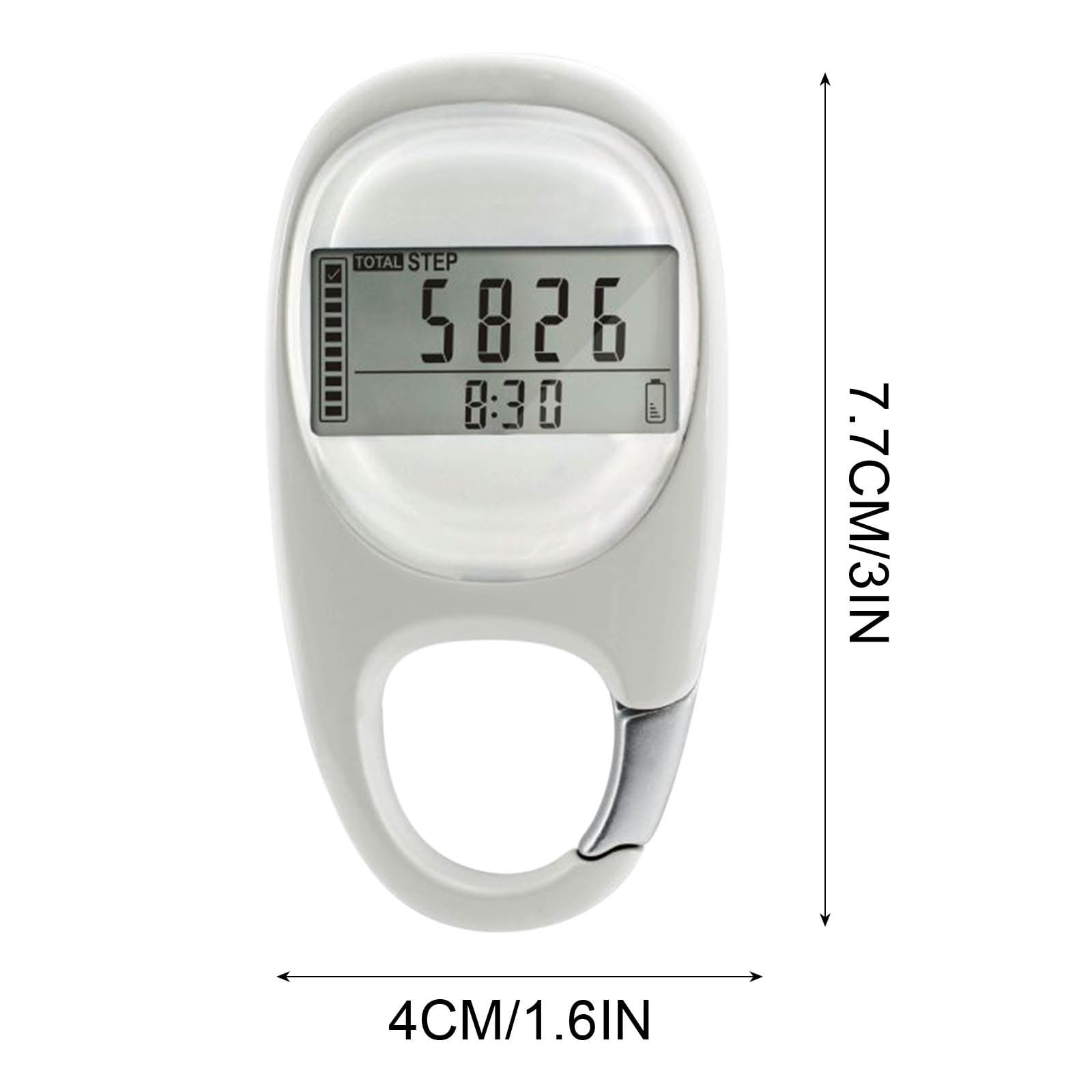 Rkxzt Door Hanging Pedometer Step Counter with Calorie Tracking 7 Day ...