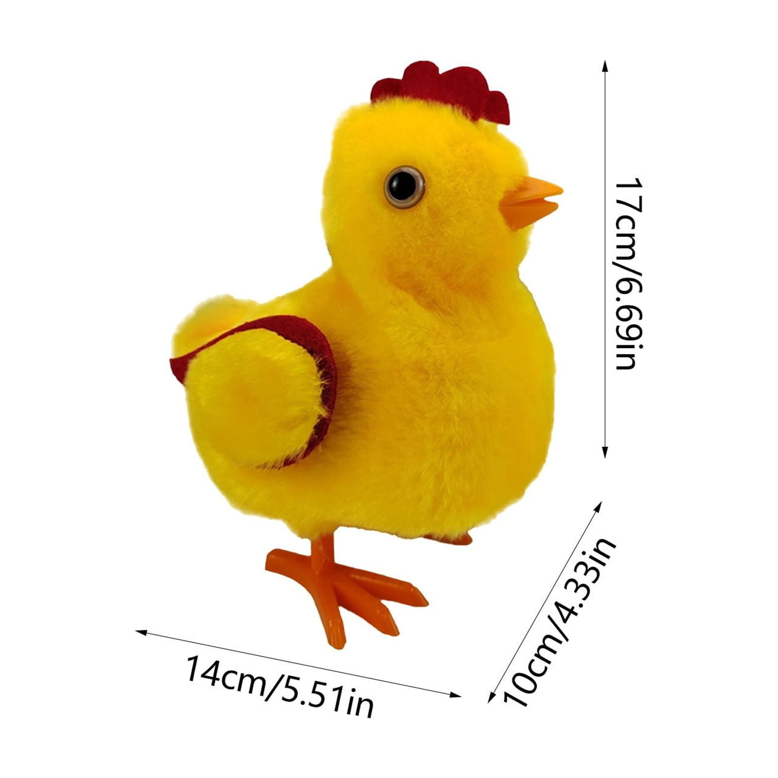 Rkxzt Electric Simulation Chicken,Electronic Walking Chicken Doll Toy ...