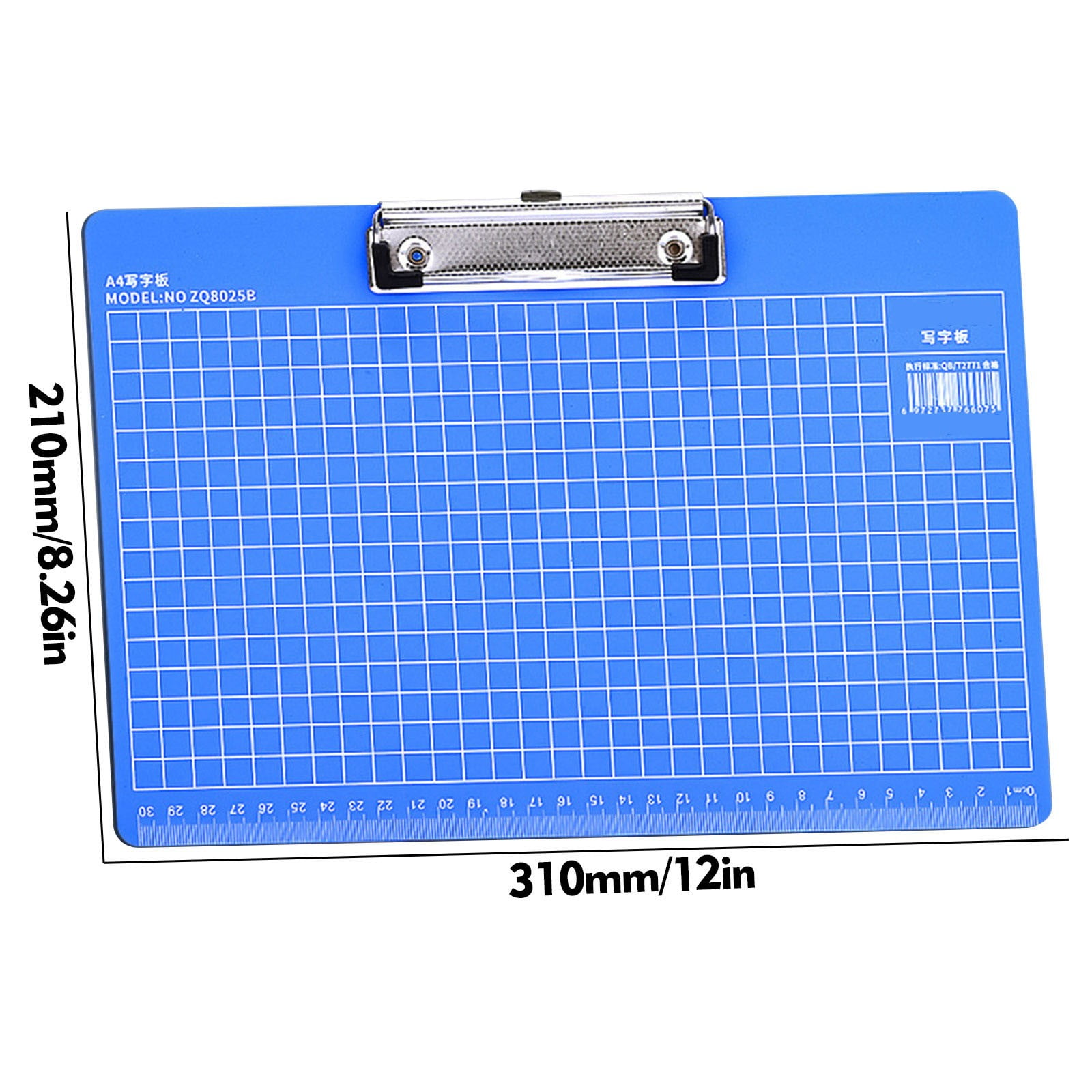 Rkxzt Folder,A4 Plastic Clipboard Folder with Hanging Rings Holds 80 ...
