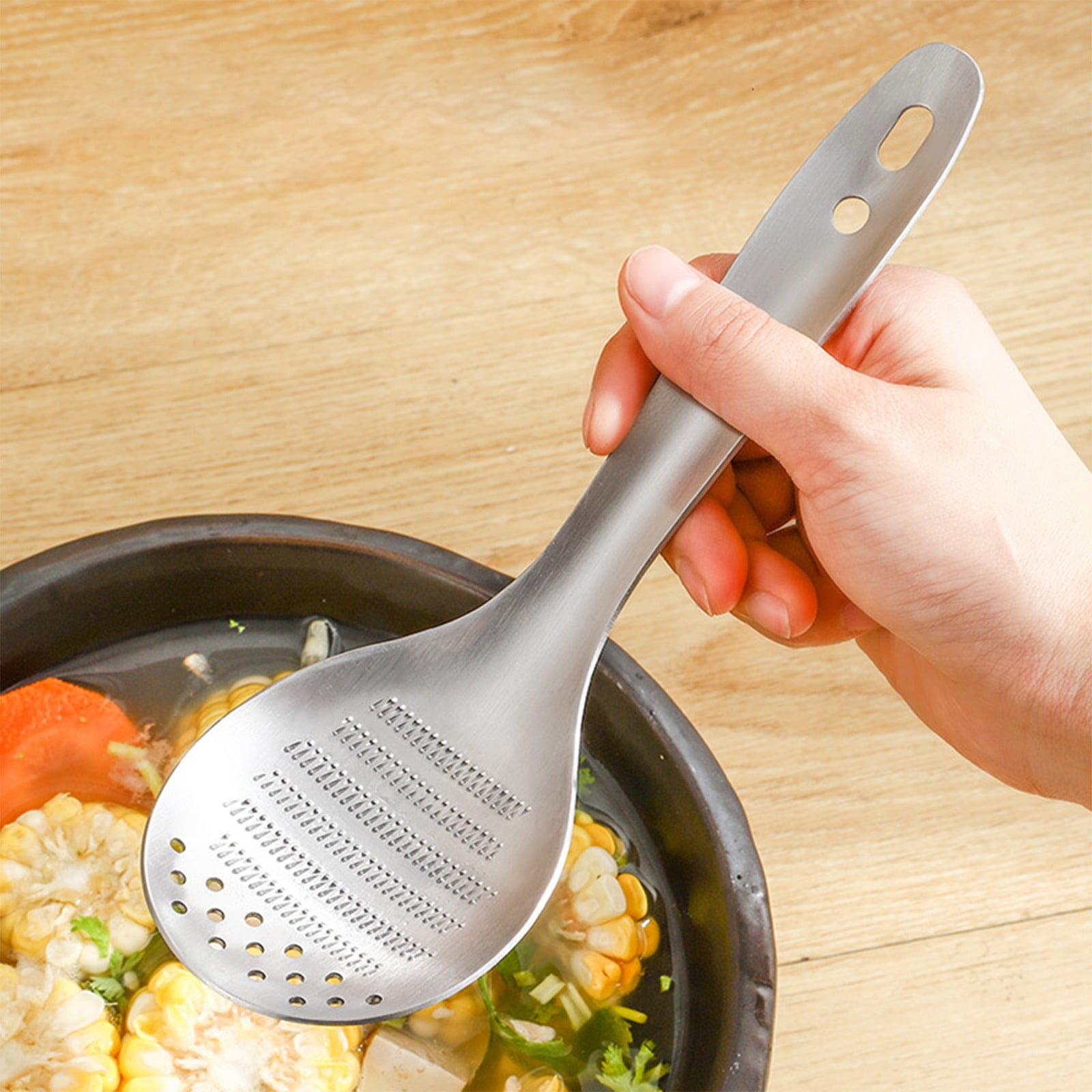 Rkxzt Ginger Grinder Stainless Steel Kitchen Tool, Yam and Garlic ...