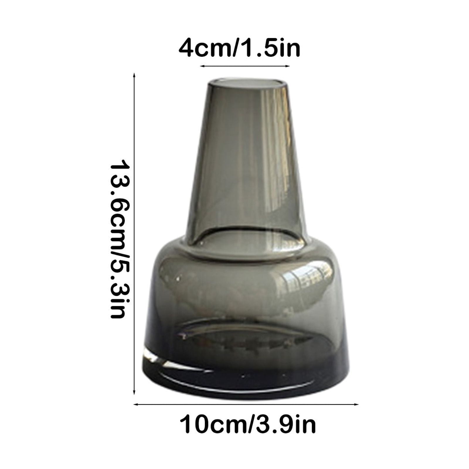 Rkxzt Glass Bottle Hydroponic Components,Glass Vase Hydroponic Vessel ...