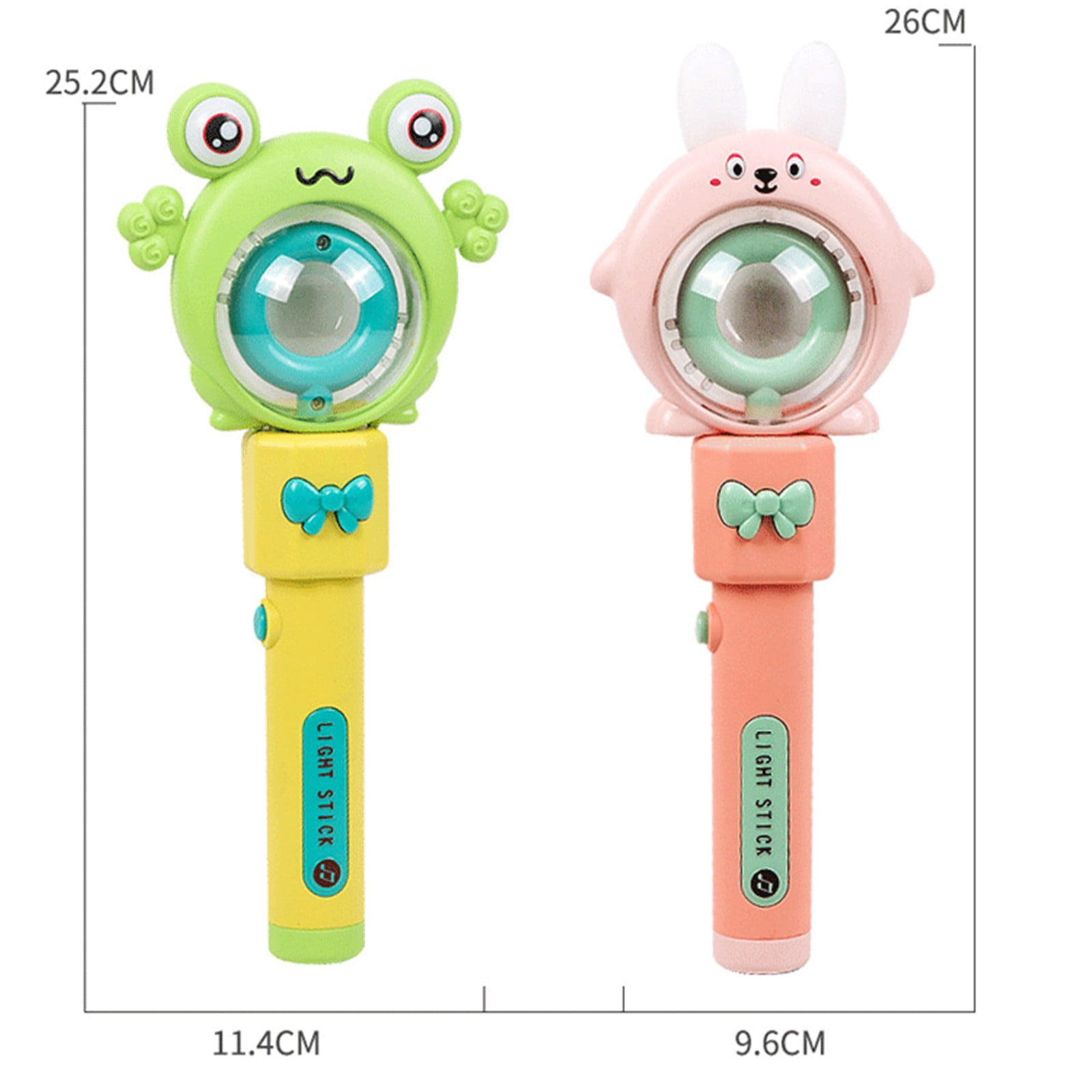 Rkxzt Glow Prop,LED Light Up Wand Toy for Minors with Spinning Light ...