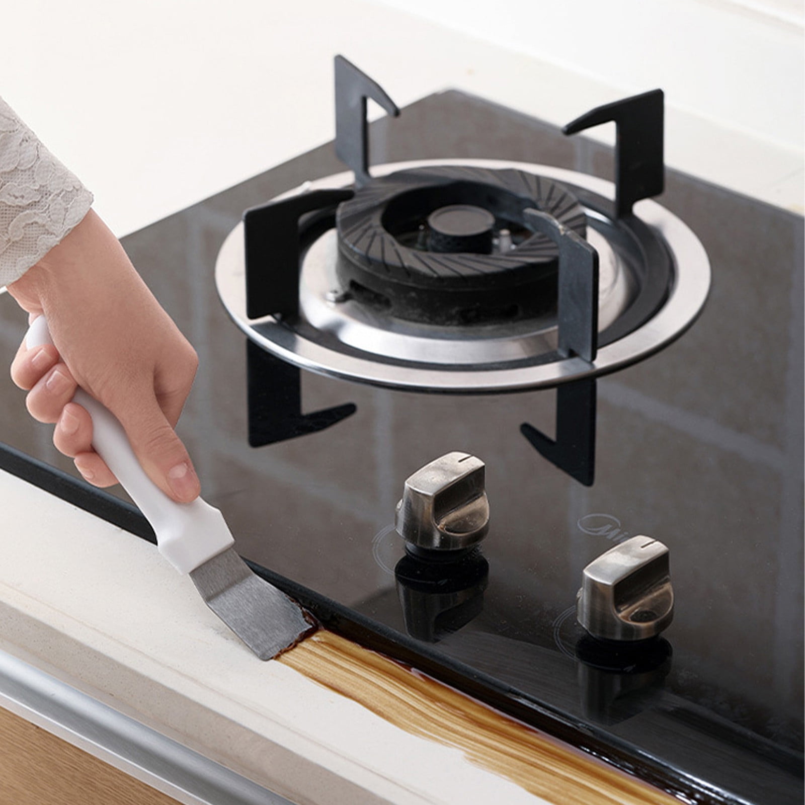 Rkxzt Grease Scraper Cleaning Tool – Stainless Steel Ice Scraper ...