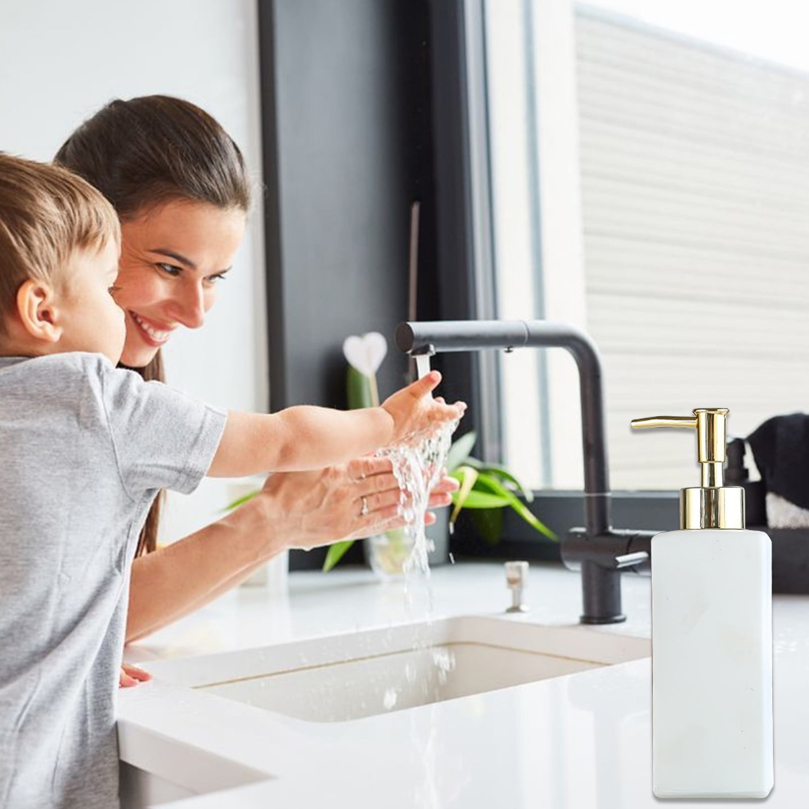 Rkxzt Hands Sanitizer Refill Bottle – Bathroom Lotion Refill Bottle ...