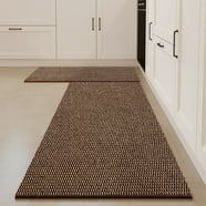 Kashi Home Kitchen Rug, Area Rug, Mat, Beautiful Print Non-Skid Latex ...