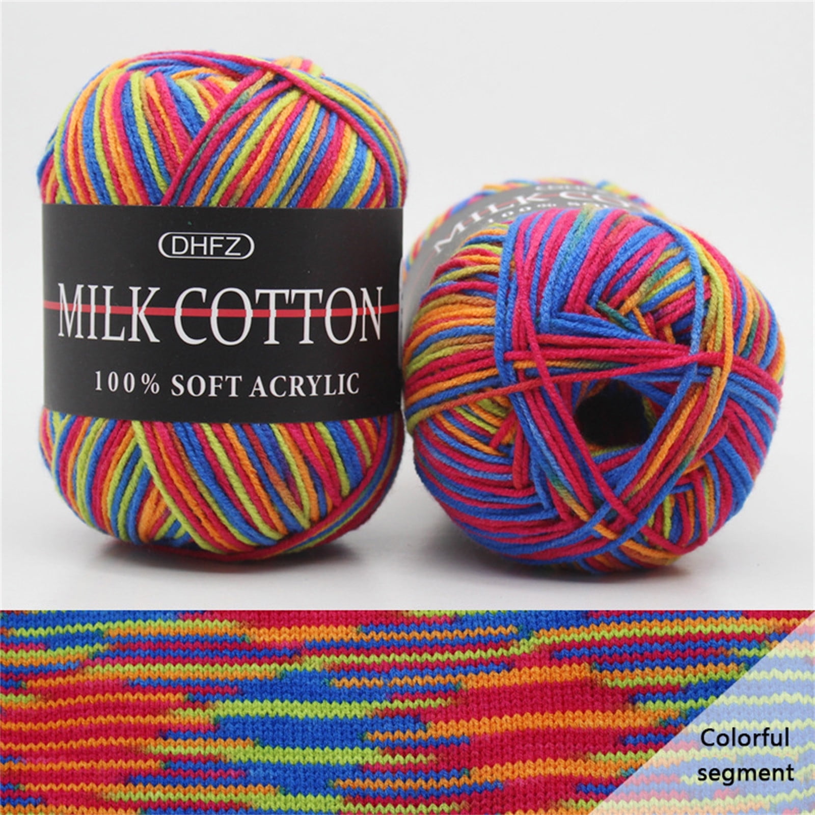 Rkxzt Kiting,Little One Soft Knit & Crochet Yarn,50g Milk Soft Cotton ...