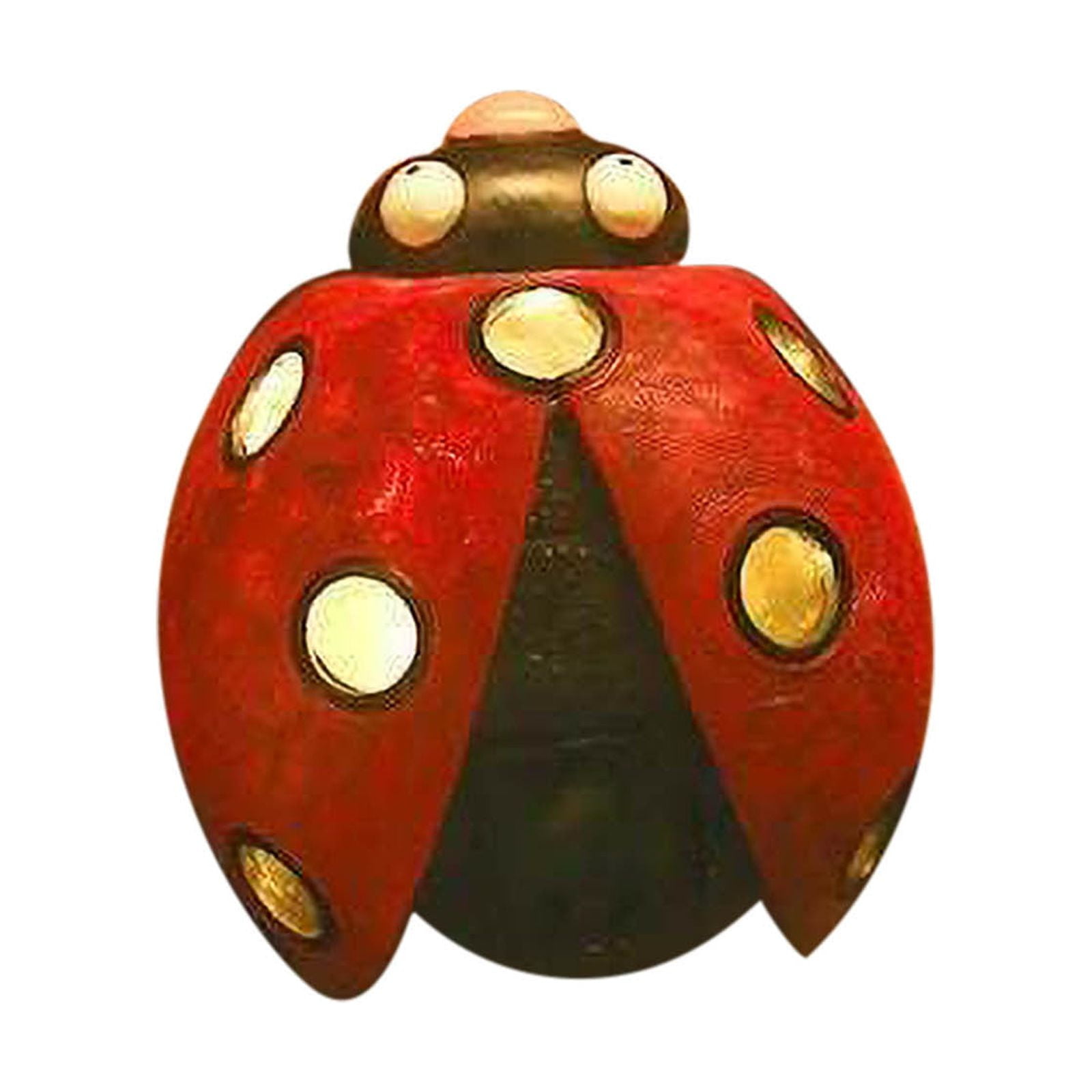 Rkxzt Ladybug Lamp,Solar Powered Ladybug Garden Lights Outdoor Resin ...