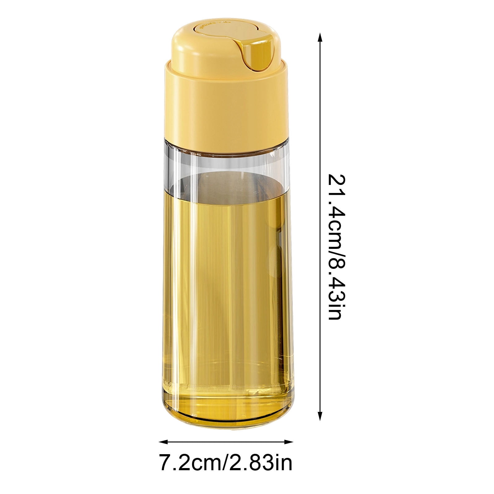 Rkxzt Lecythus,Automatic Opening and Closing Oil Bottle Glass Leakproof ...