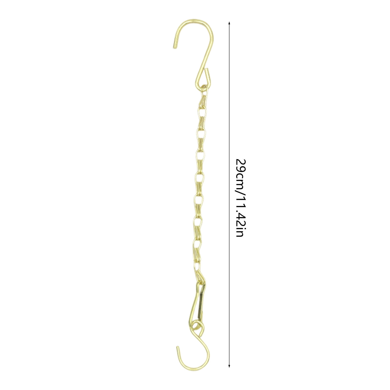 Rkxzt Metal Hanging Chain,Hanging Chain with Hooks 11 Inch Metal Plant ...