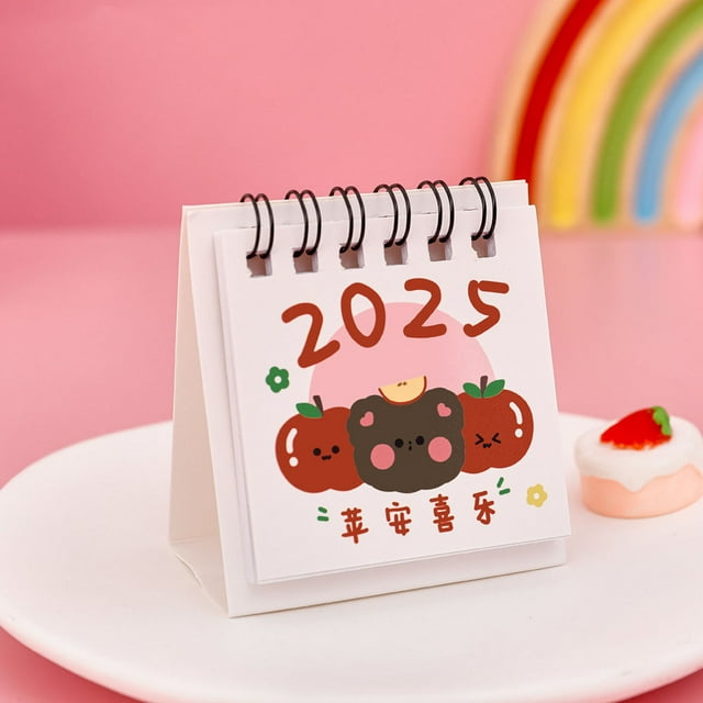 Rkxzt Mini Desk Calendar 2024-2025 - August 2024 until December 2025 ...