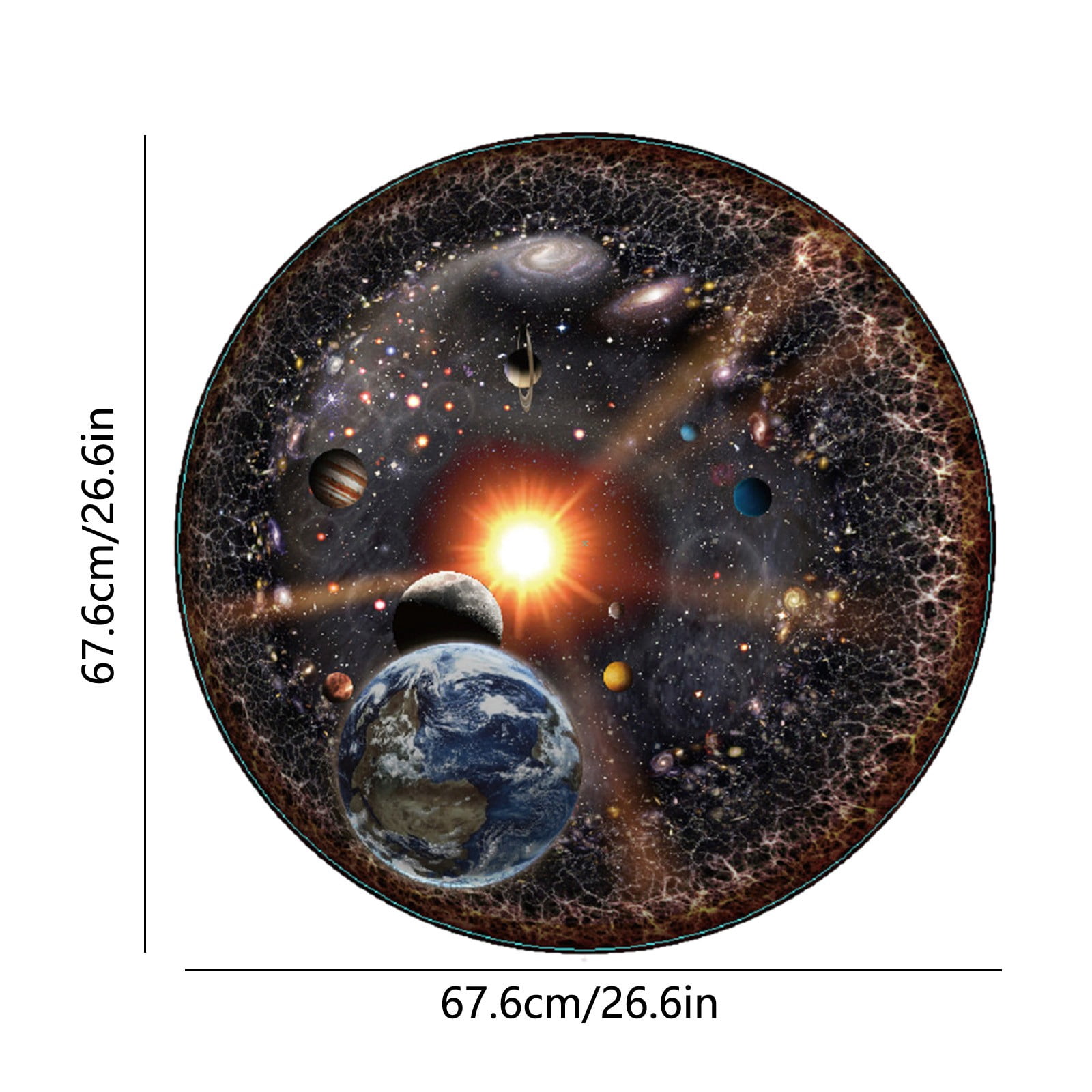 Rkxzt Paper Puzzle,Planets Puzzle 1000 Piece Space Themed Jigsaw for ...