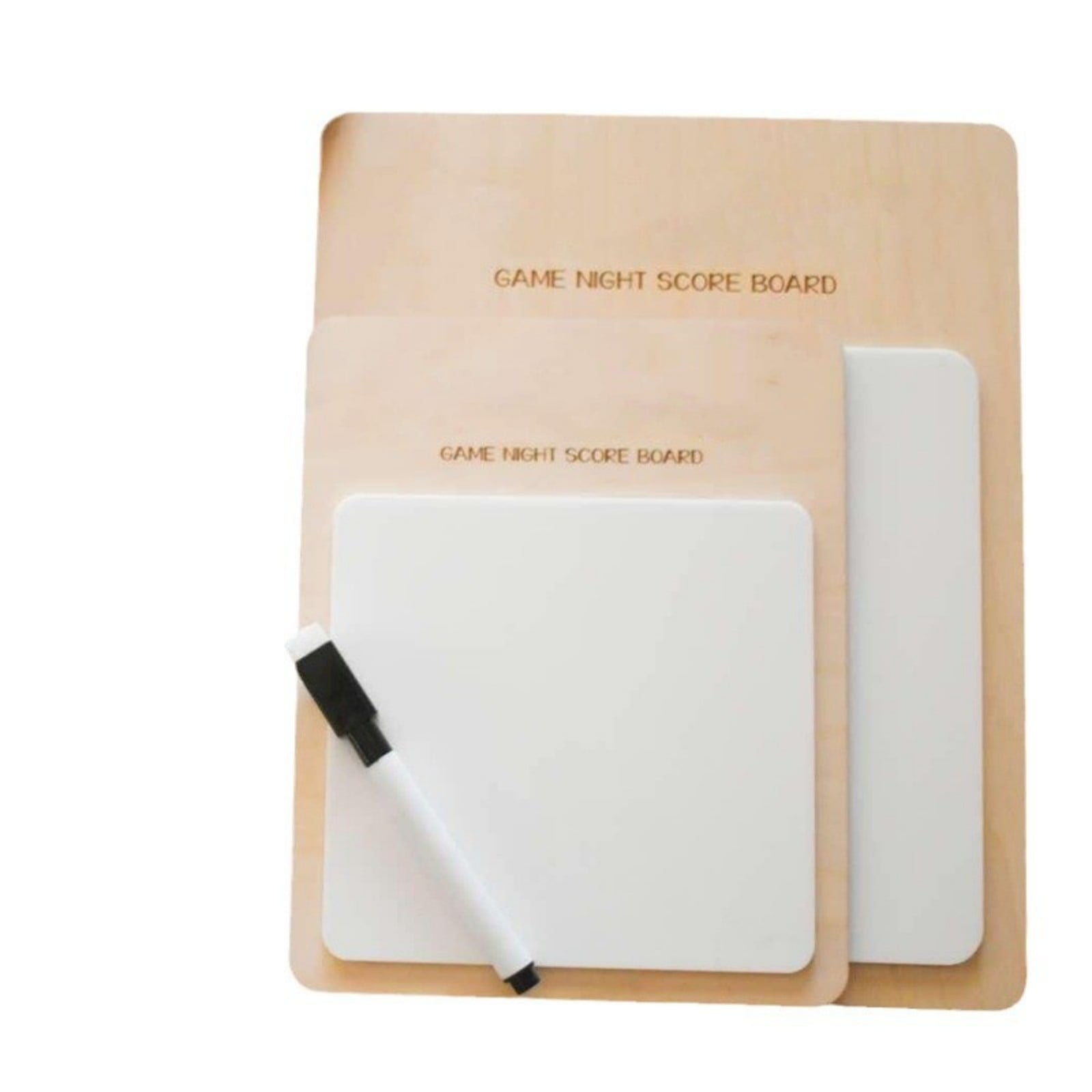 Rkxzt Party Wooden + Acrylic Game Scoreboard-Board Game Night ...