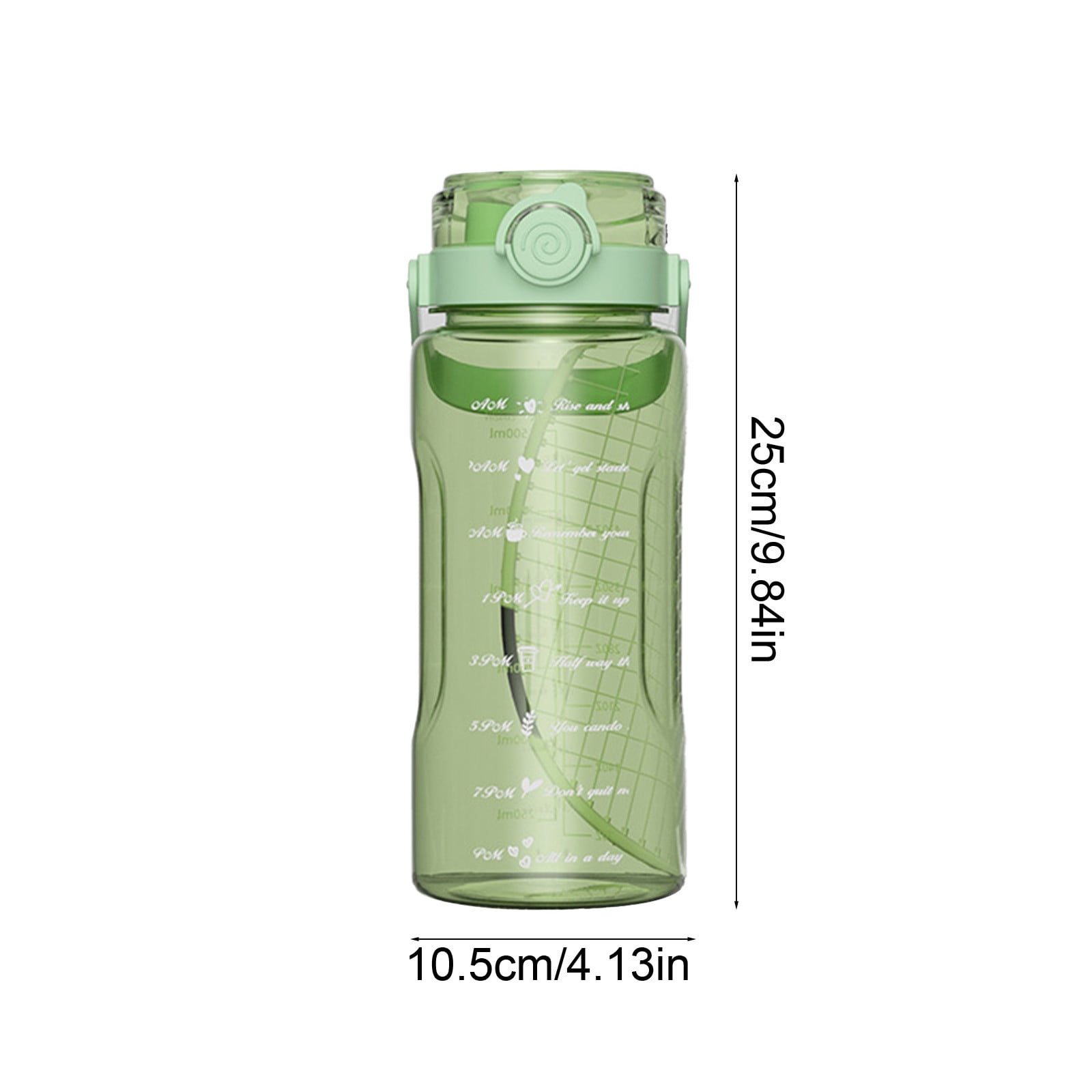Rkxzt Plastic Sports Bottle Large Capacity Sports Water Bottle with ...