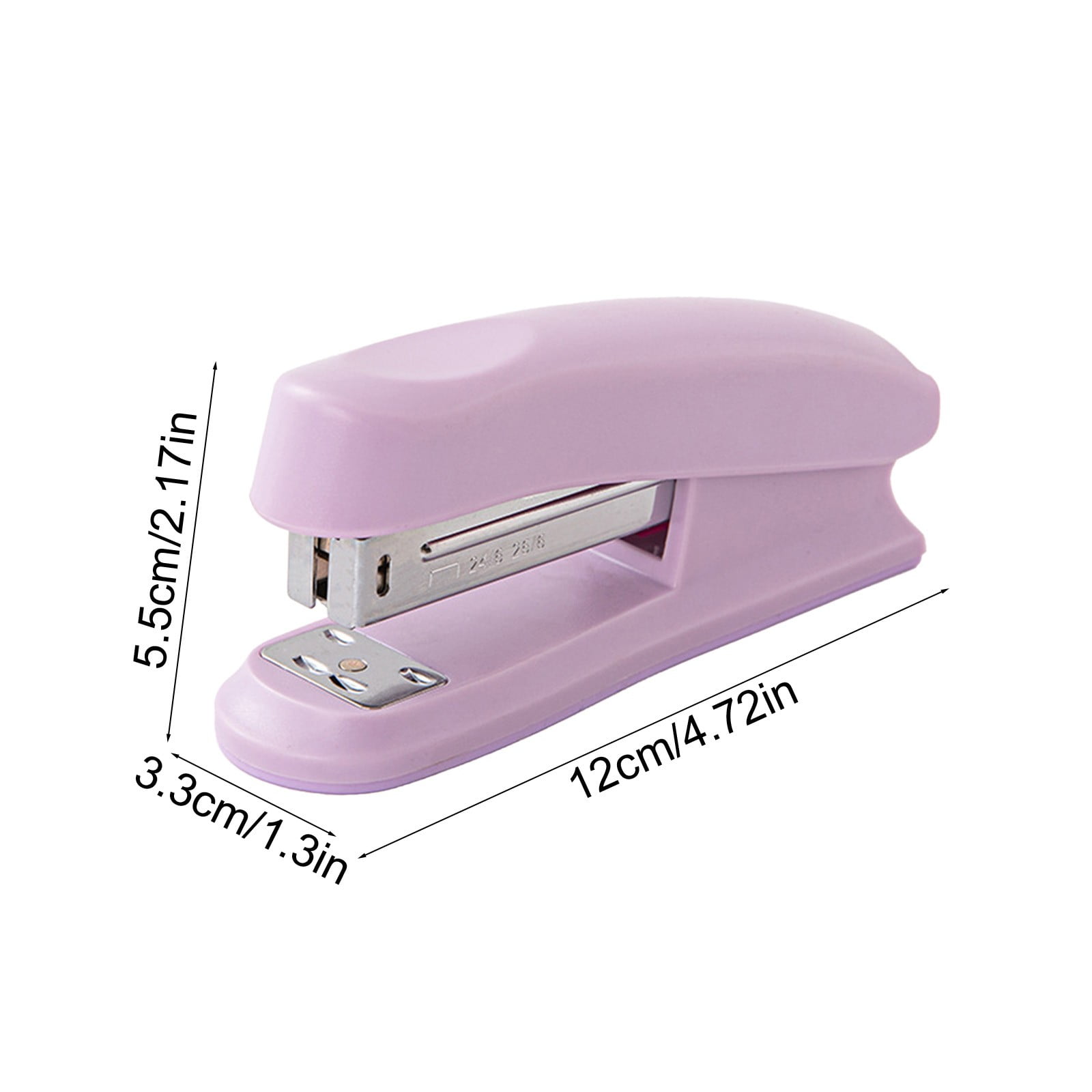 Rkxzt Plastic Stapler,Portable 12 Hole Stapler Gun Multicolor Plastic ...