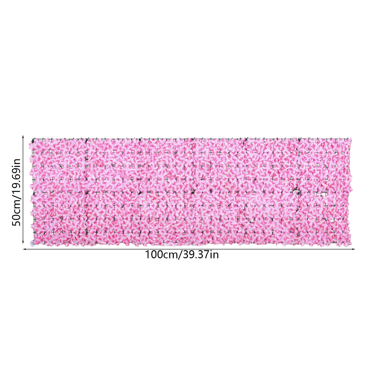 Rkxzt Plastics Fence,Fake Flower Hedge Fence Screen Ivy Trellis Roll ...