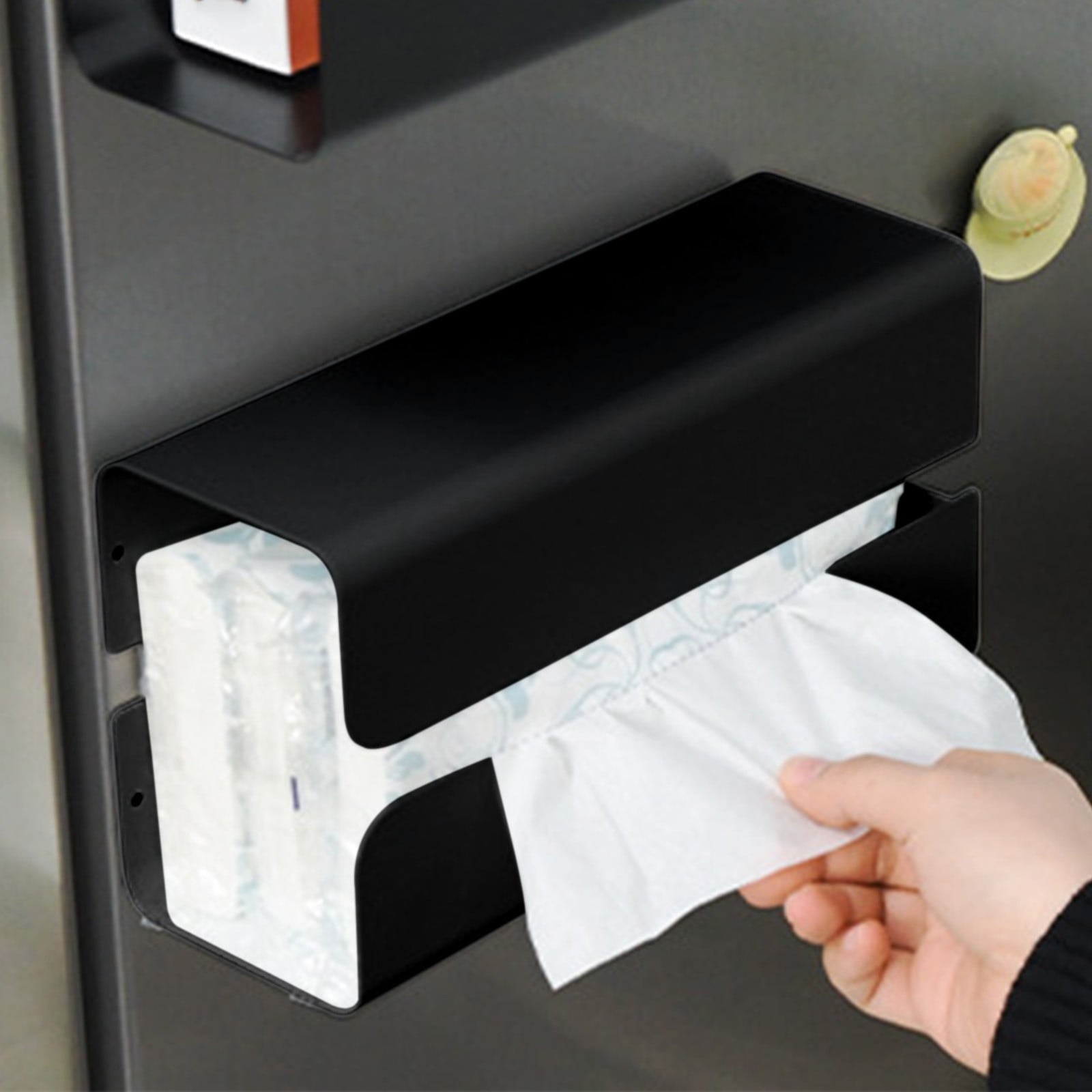 Rkxzt Refrigerator Magnetic Paper Towel Box-Multifunctional Kitchen ...