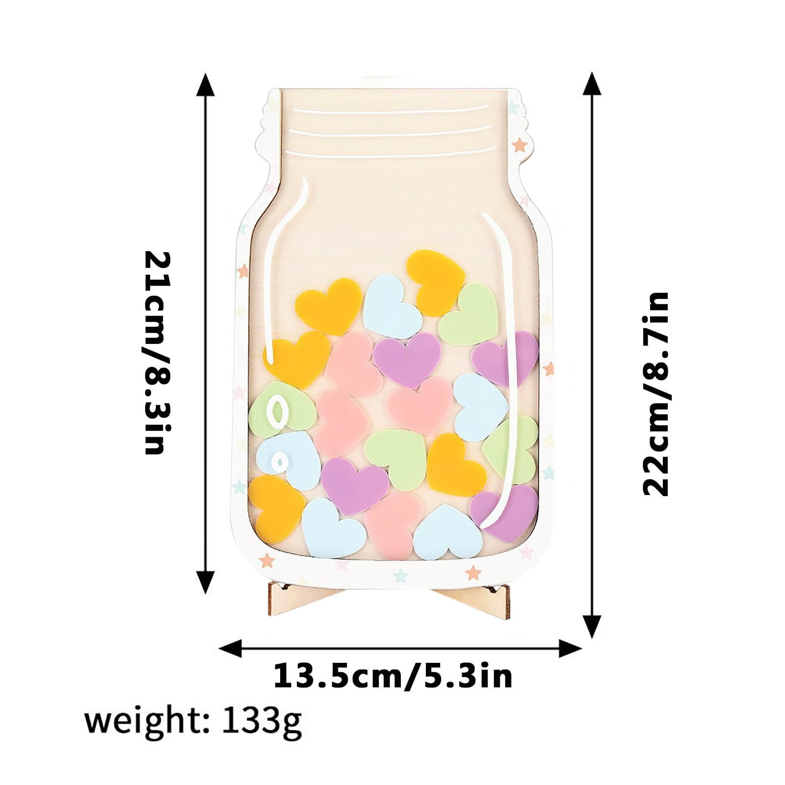 Rkxzt Reward Jar Kids Reward Jar with Star Tokens for Positive Behavior ...