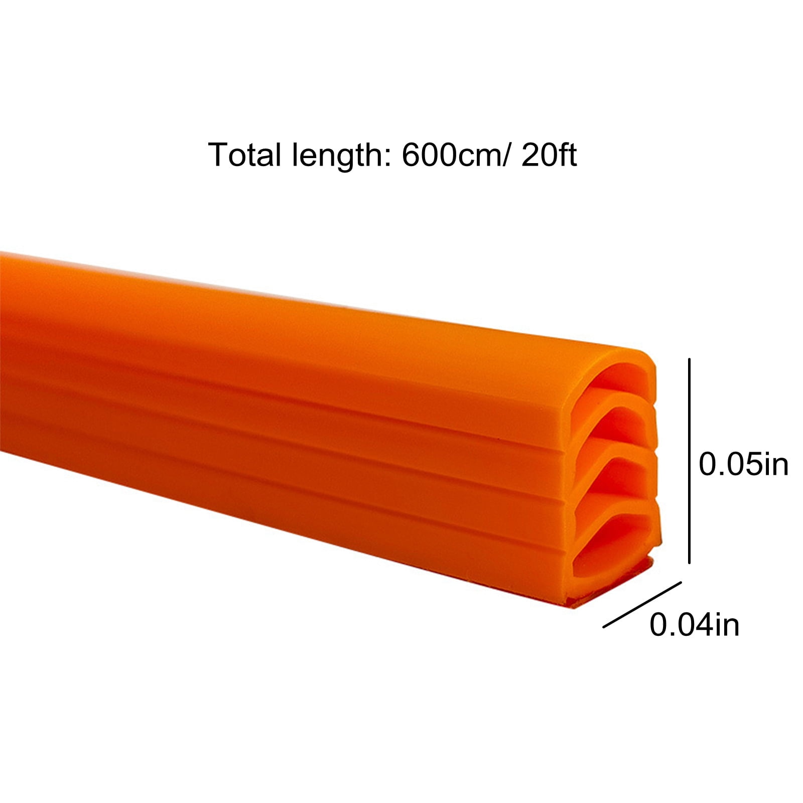 Rkxzt Sealing Strip Flexible Trim Moulding 20Ft Self-Adhesive Rubber ...